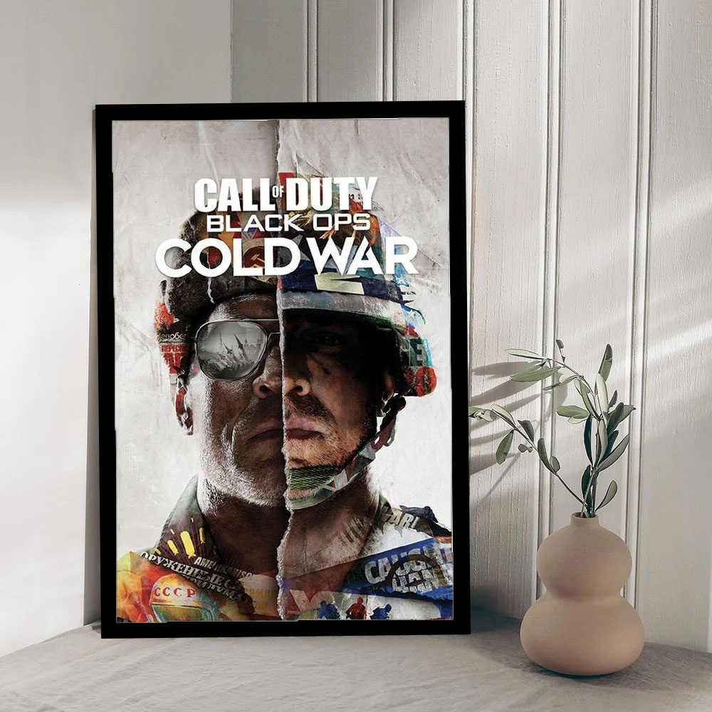 A4 Sized Poster Call of Duty COD Gaming Wall Posters PVC Framed Wall ...