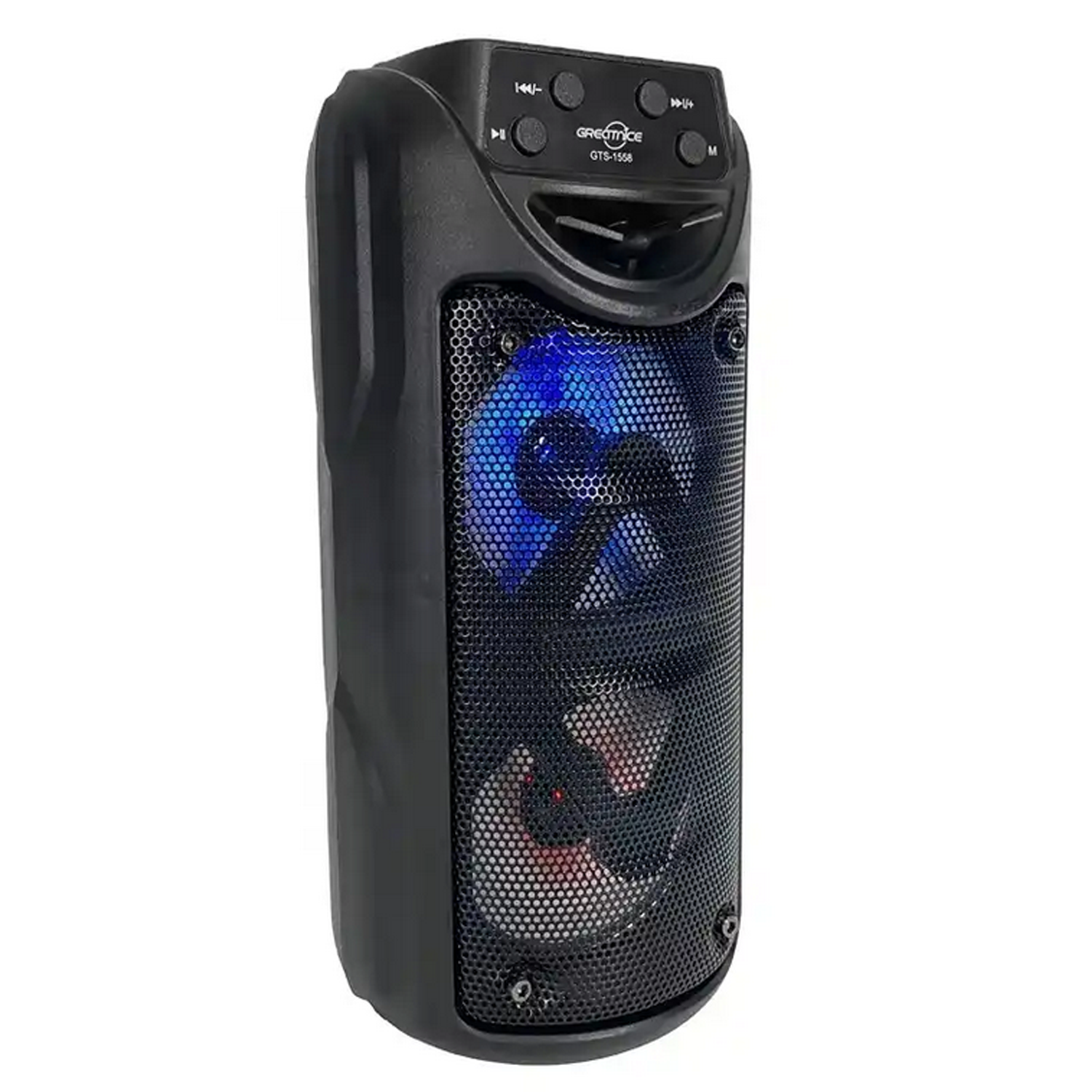 Dual GTS TWS Portable Wireless Bluetooth Speaker with FM Radio | SD ...