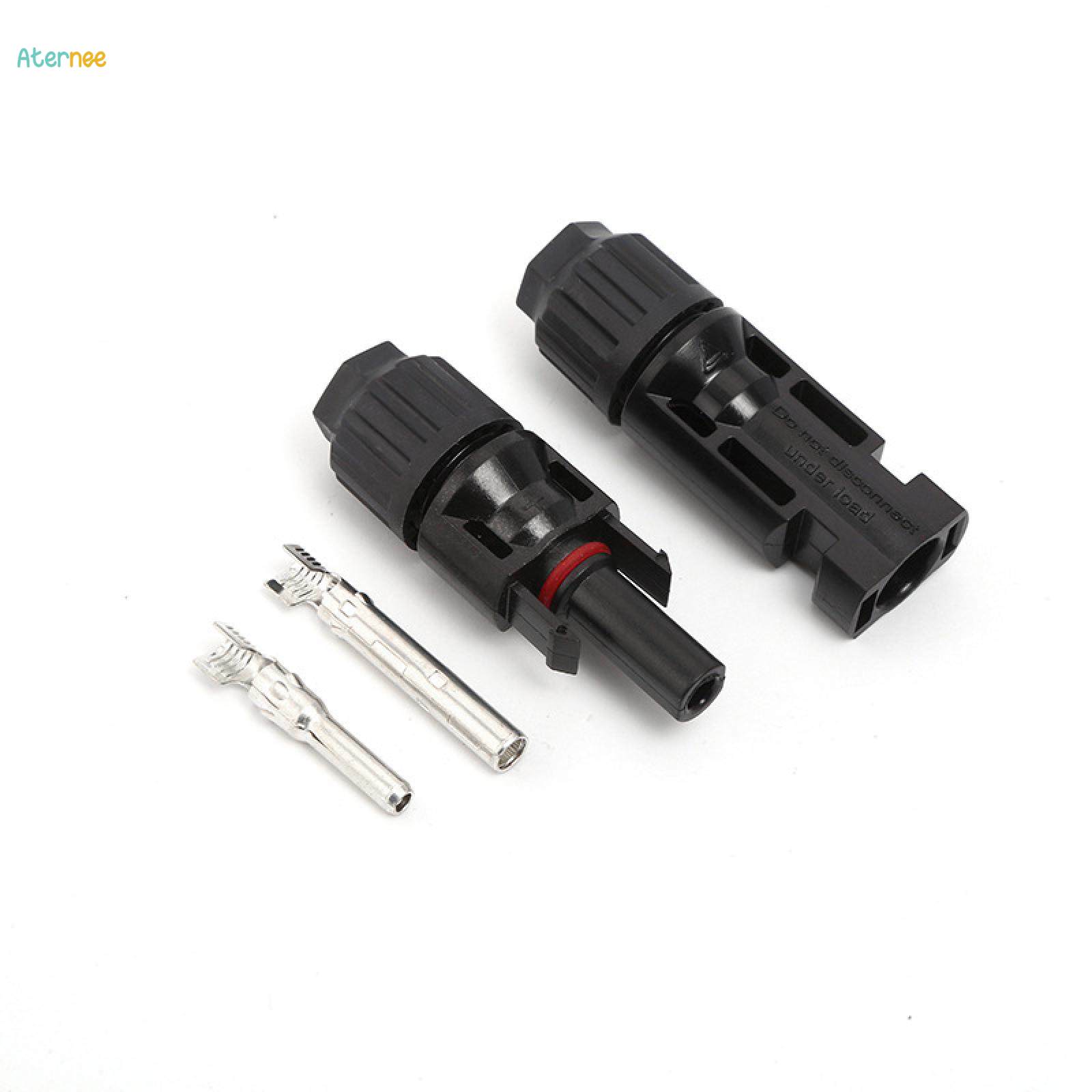 Solar Connector Pv Connector Black Secure Locking System Solar Module ...