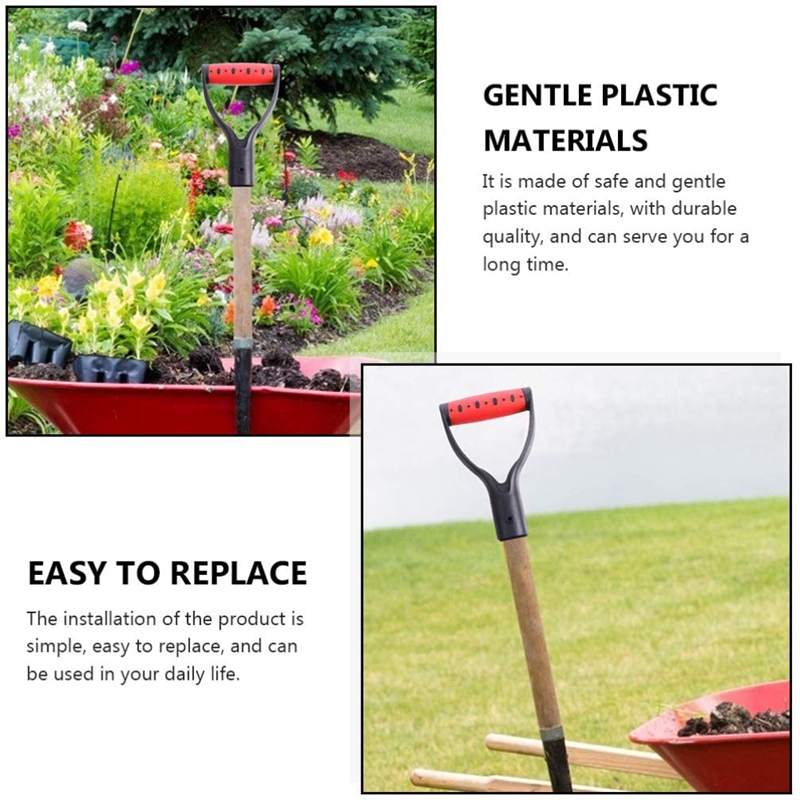 Sl Inner Diameter Iron Spade Handle Shovel D y Grip Good Hand Protect ...