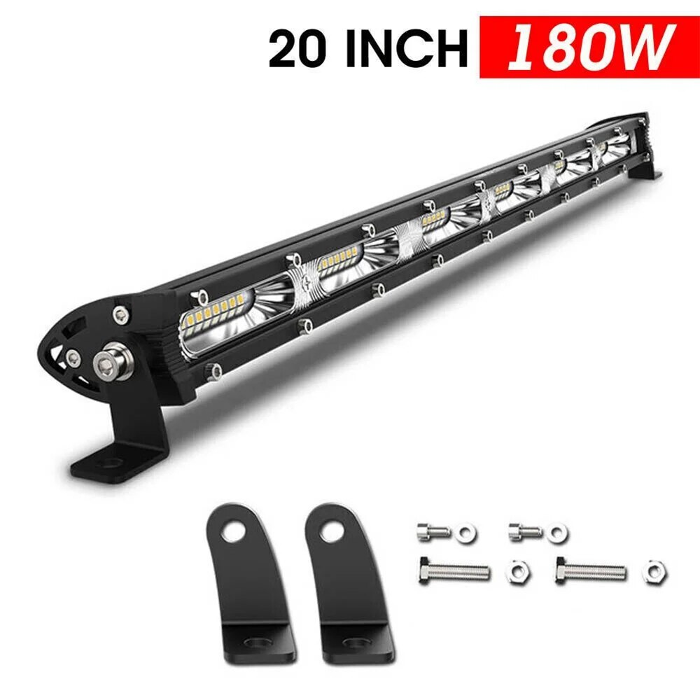 7'' 13'' 20 inch LED Light Bar 12V 24V DRL Fog Running Led Work Light ...