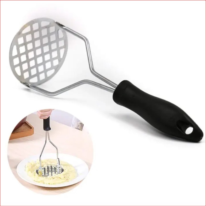 Stainless Steel Potato Masher Vegetable Fruit Masher | Daraz.lk