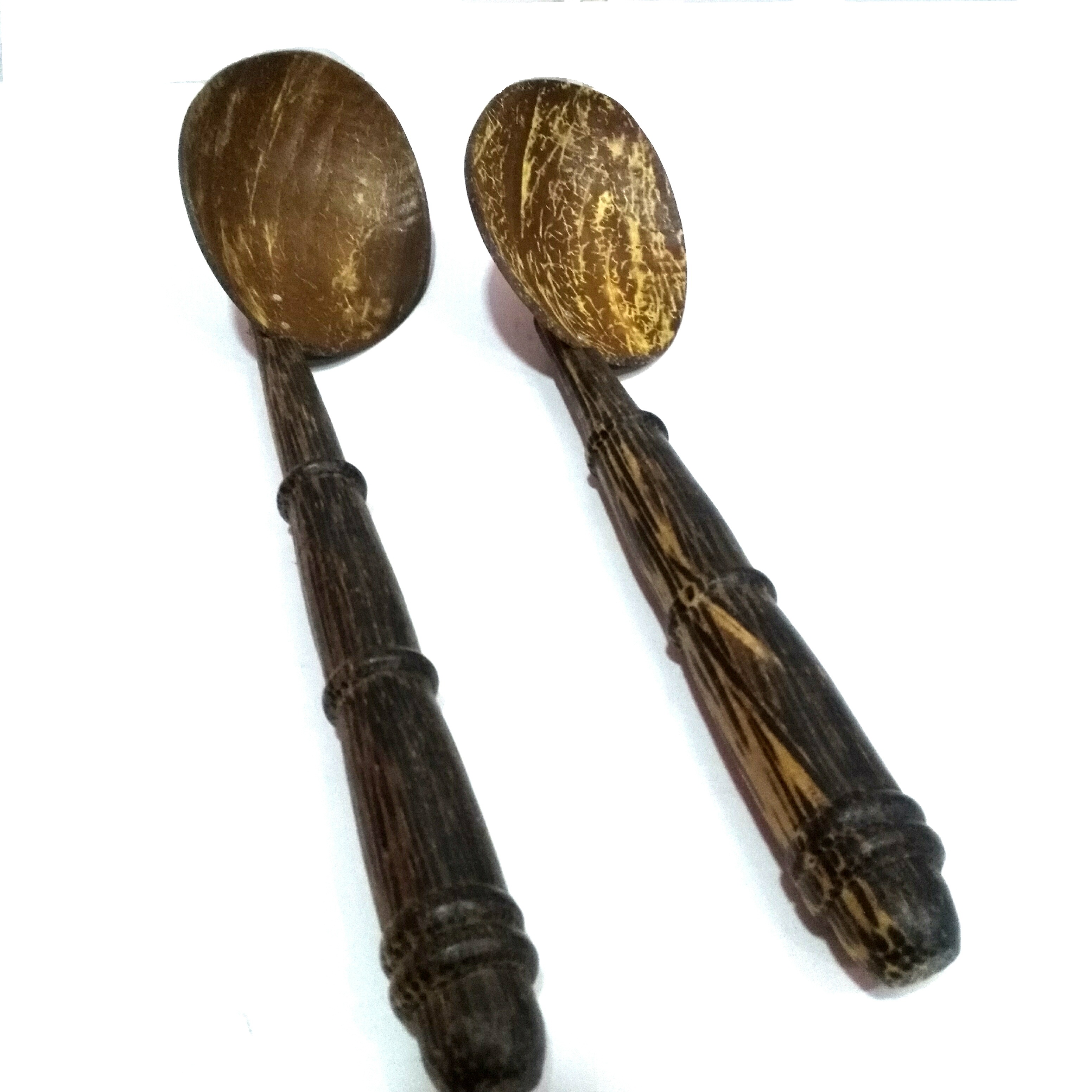Coconut shell spoons 2 | Daraz.lk