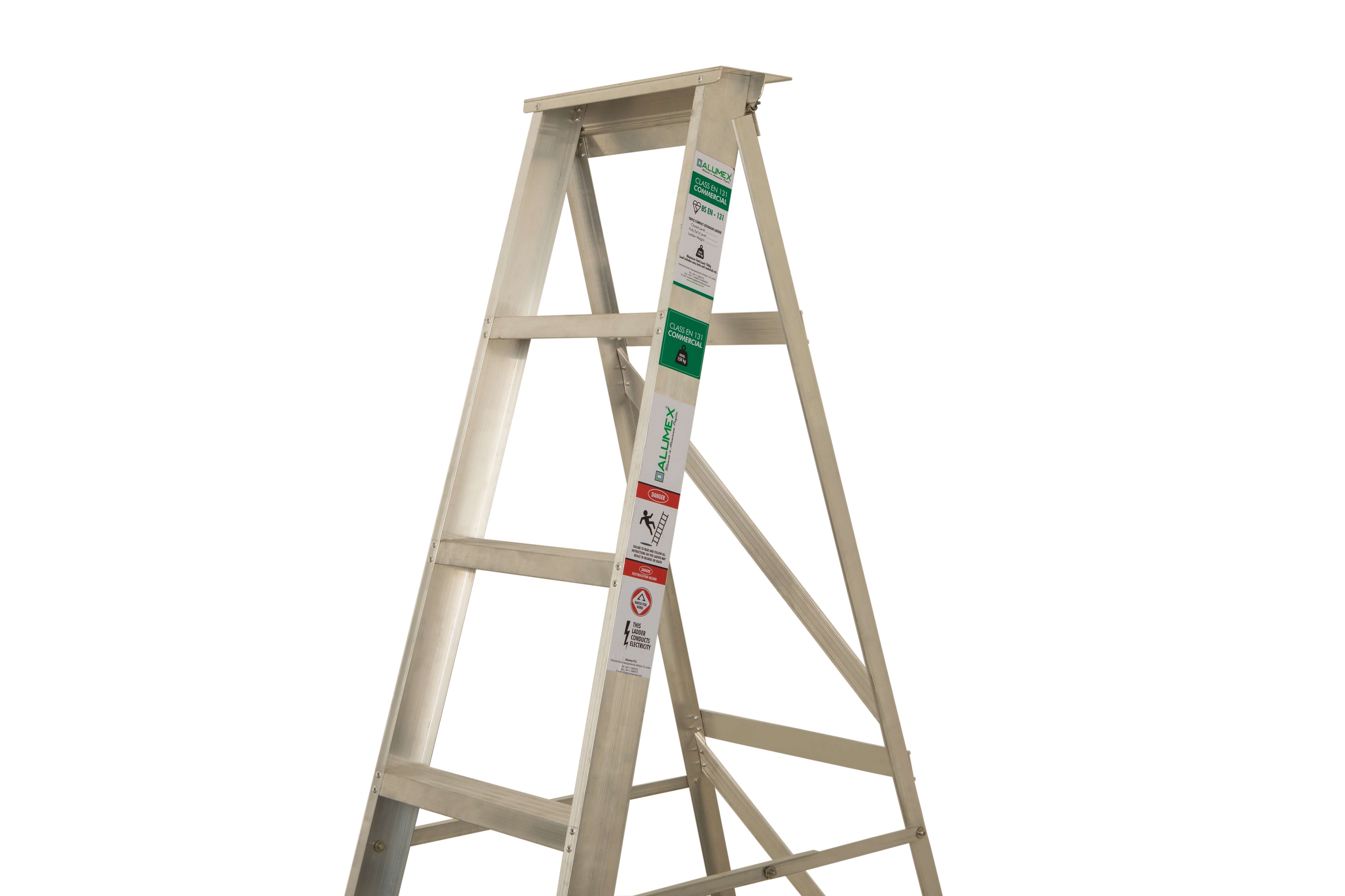 Alumex Domestic Aluminium Step Ladder - 4 Feet | Daraz.lk