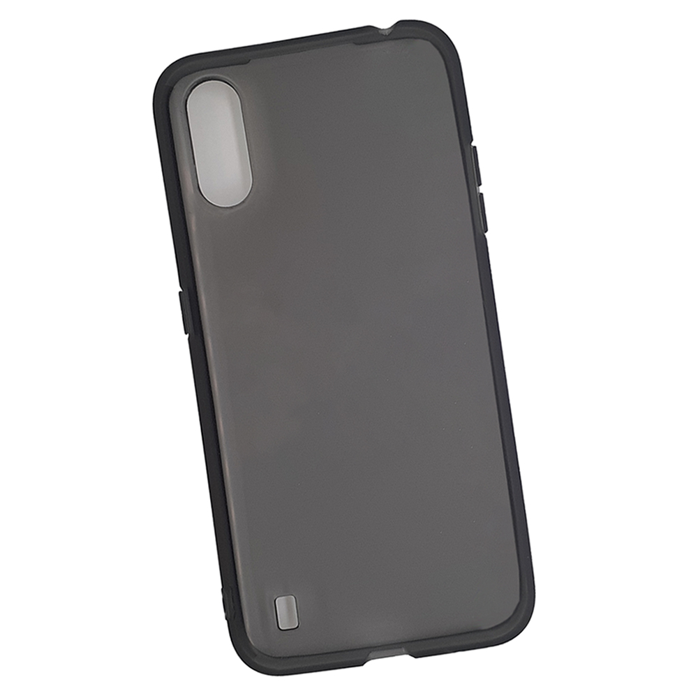 Perfect New Samsung A01 Strong Slim Transparent TPU Back Color TPU ...