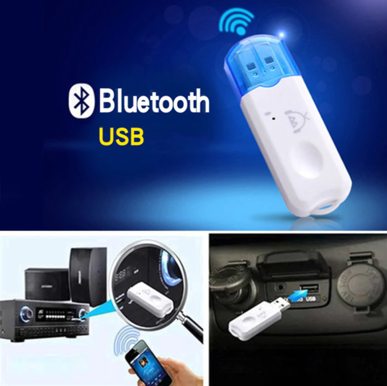 New Portable Bluetooth Audio Receiver USB Bluetooth Adapter Plug And ...