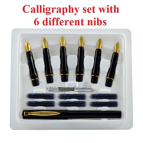 Skyglory Calligraphy Pen 6Nib Set | Daraz.lk