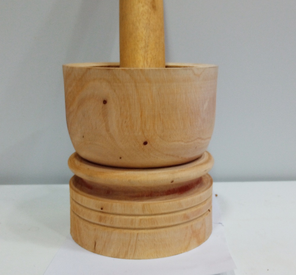 Wooden Mortar/Wooden Wangediya | Daraz.lk