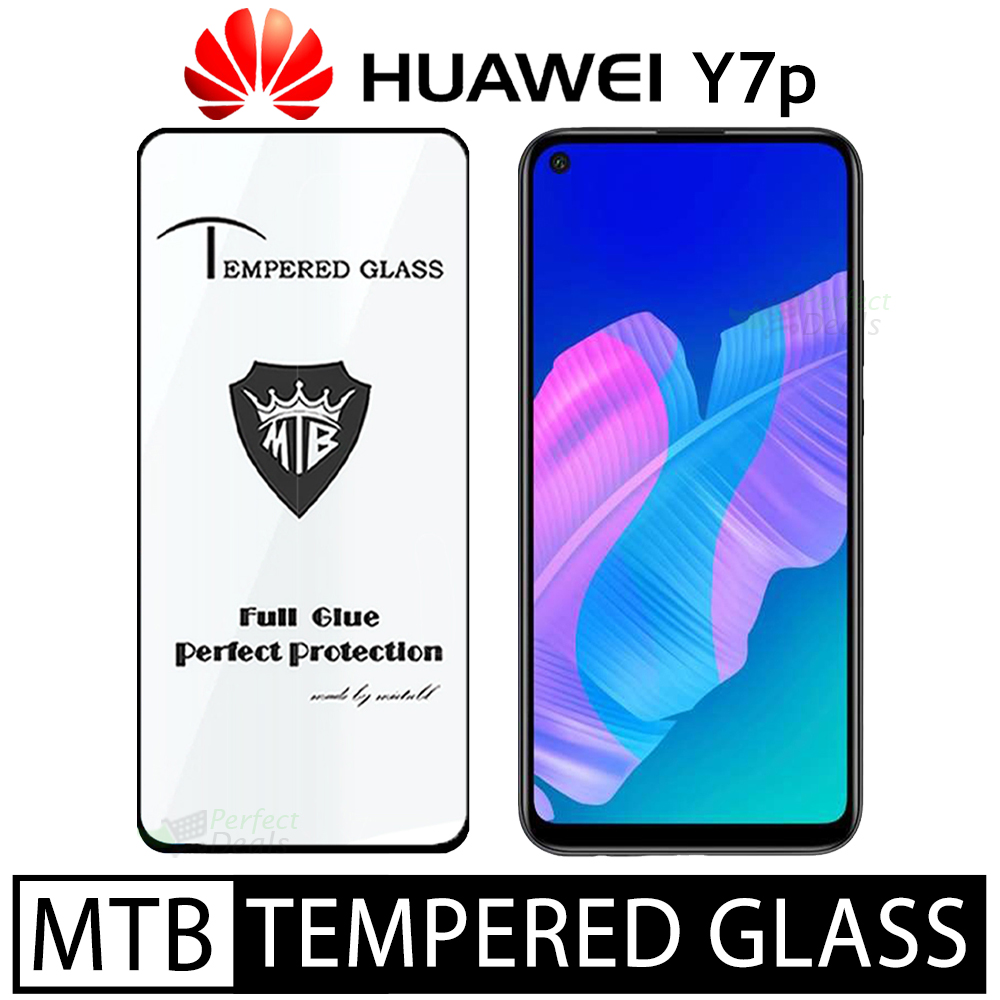 Genuine Huawei Y7p Branded MTB High Quality Screen Protector Full Glue ...