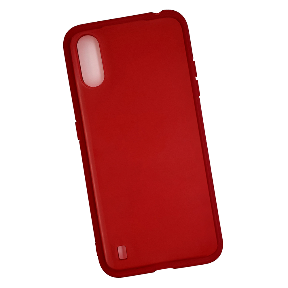 Perfect New Samsung A01 Strong Slim Transparent TPU Back Color TPU ...